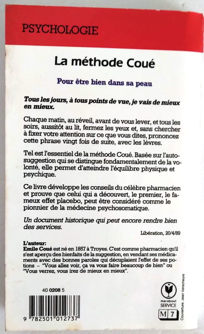 La méthode COUÉ - Émile COUÉ - Equilibre de Vie