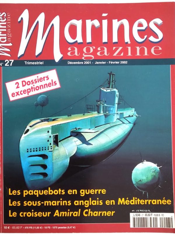 Marines Magazine N°27 - Décembre 2001 - Verdi Editions